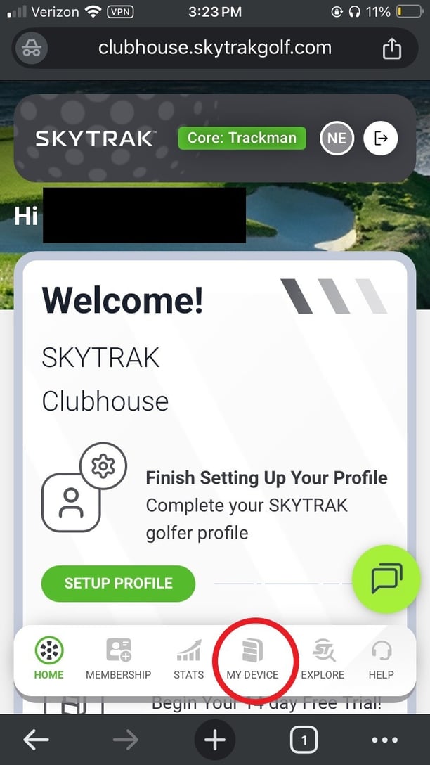 SkyTrak Activation Codes (Prepaid Cards)