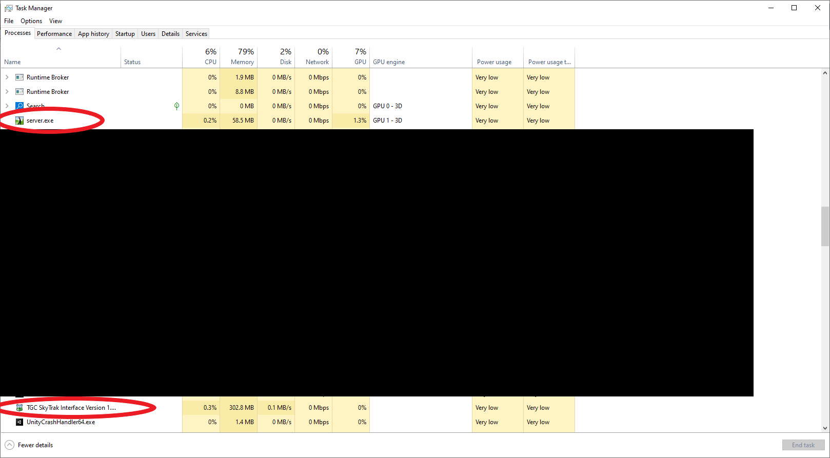 TGC 2019 Interface Troubleshooting