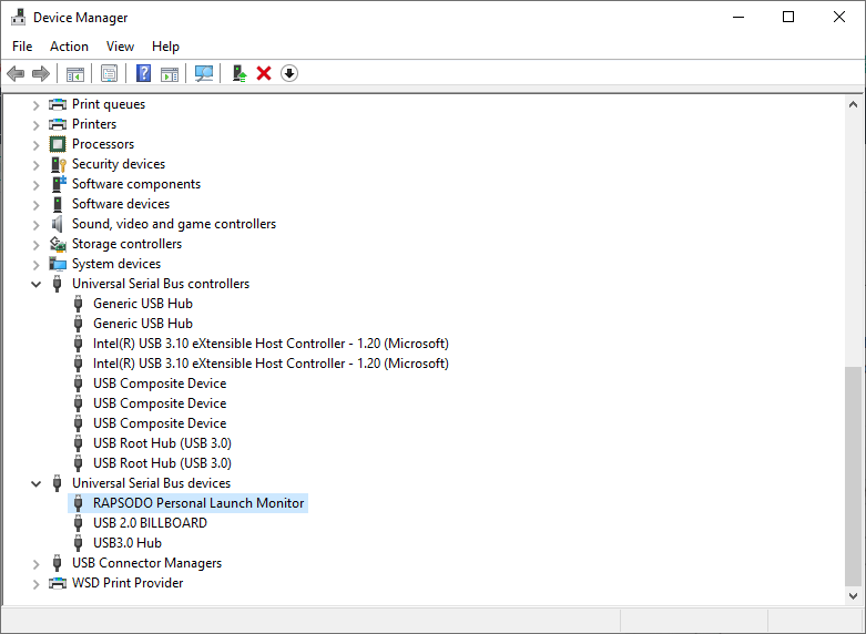 Original SkyTrak USB Driver Installation